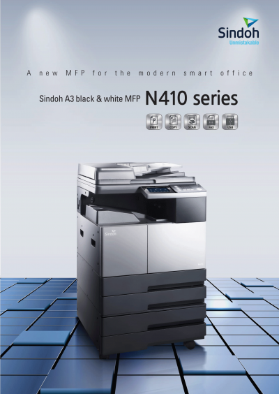 Sindoh N410 A3 black & White MFP - HD Printers INDIA